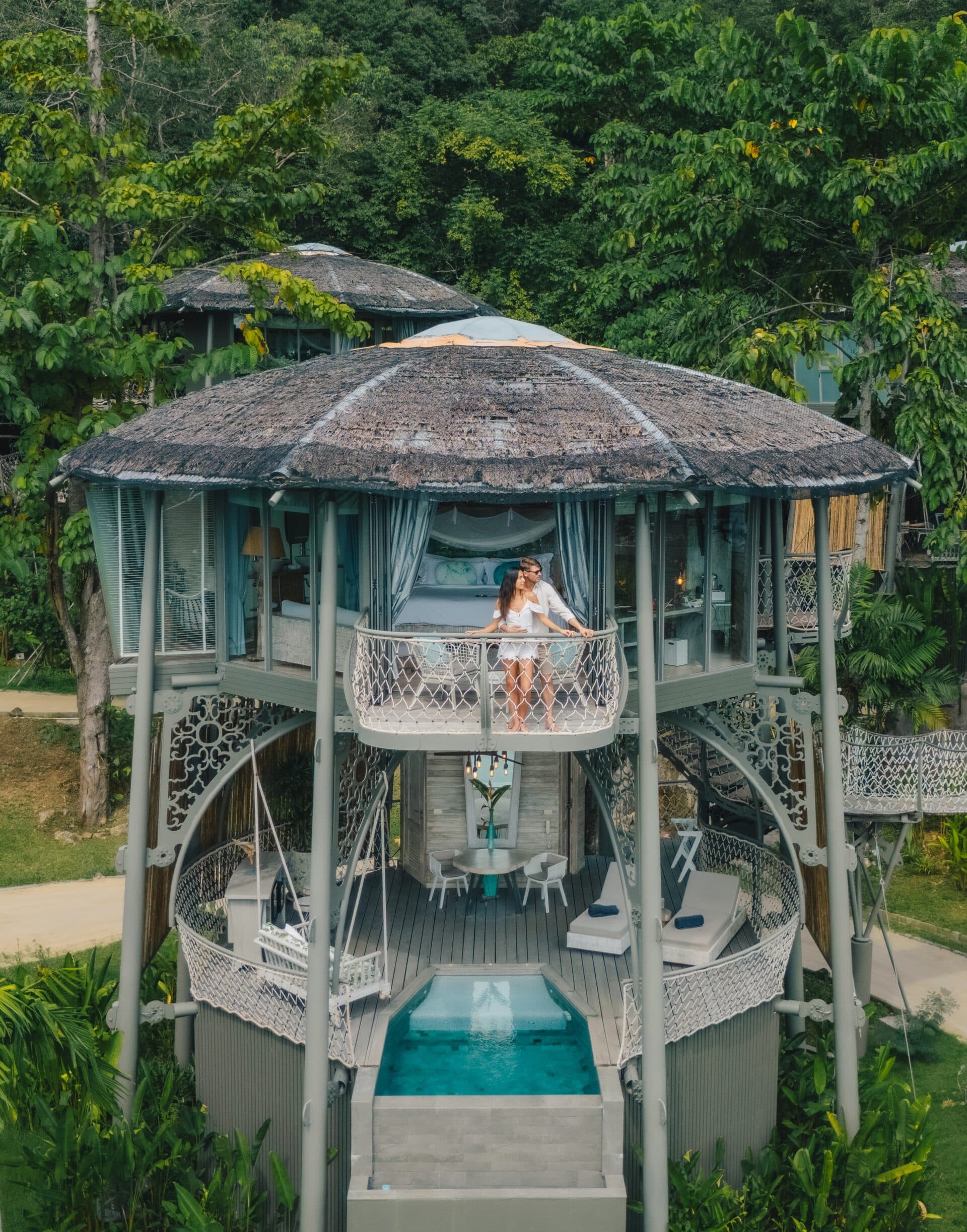 KohYao Luxury Beachfront TreeHouse Villas Resort Near Phuket